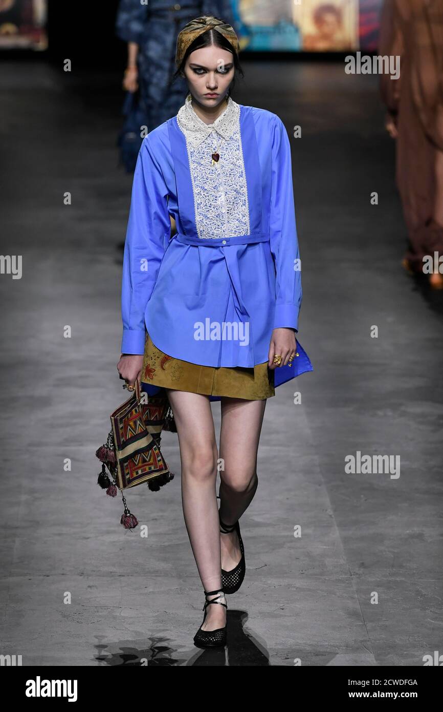 CHRISTIAN DIOR SS21 Runway during Paris Fashion Week September 2020 ...