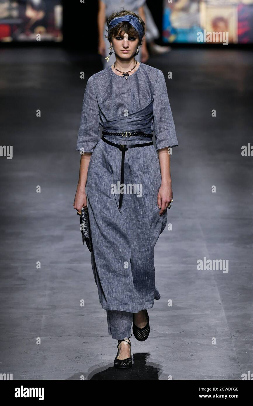 CHRISTIAN DIOR SS21 Runway during Paris Fashion Week September 2020 ...