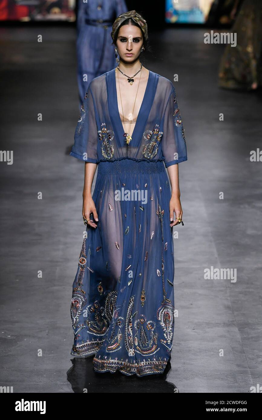 CHRISTIAN DIOR SS21 Runway during Paris Fashion Week September 2020 ...