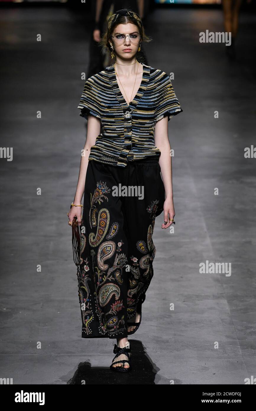 CHRISTIAN DIOR SS21 Runway during Paris Fashion Week September 2020 ...