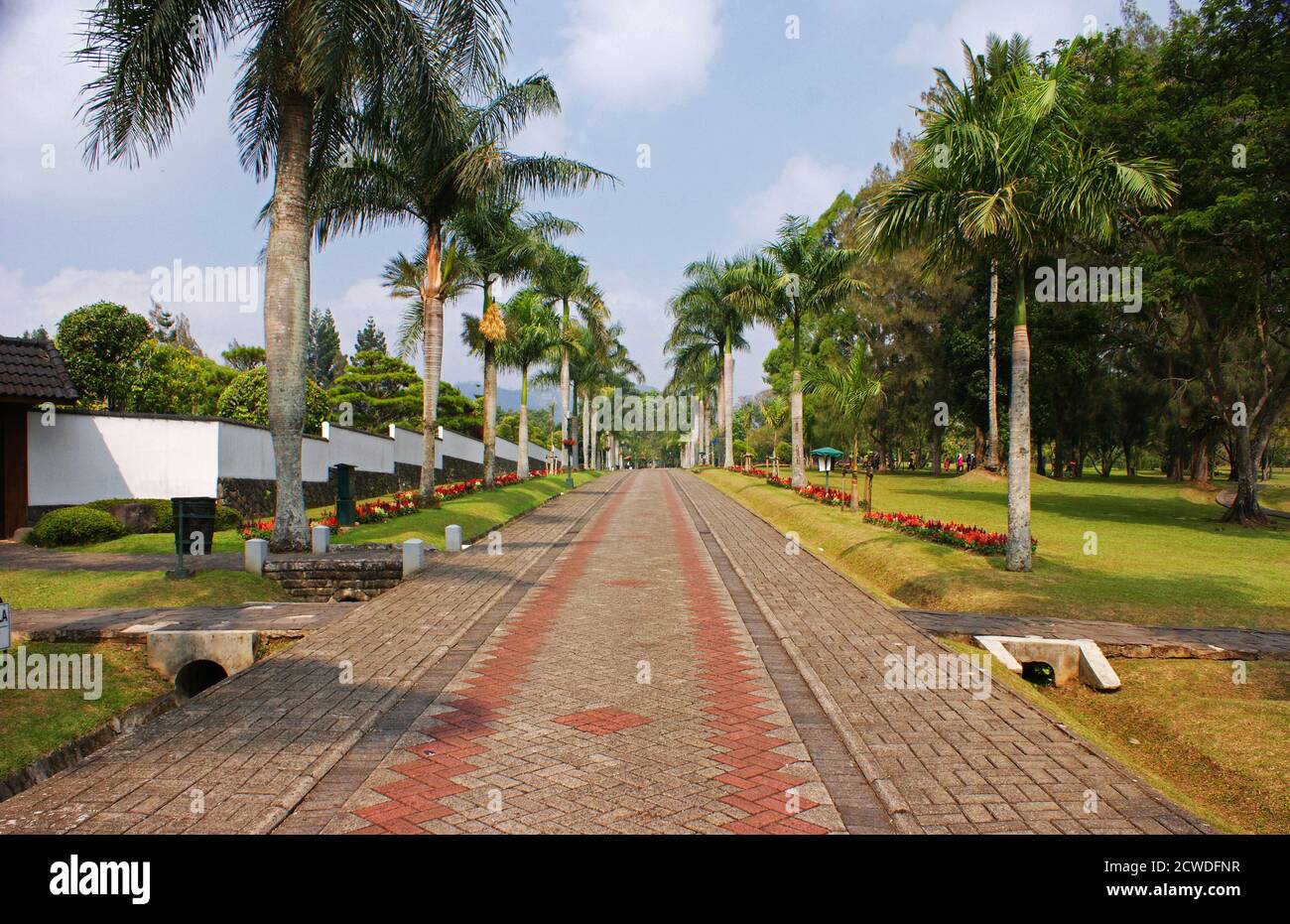Taman Bunga Nusantara, Cipanas, Bogor, West Java, Indonesia Stock Photo ...