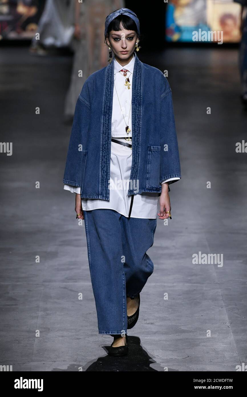 CHRISTIAN DIOR SS21 Runway during Paris Fashion Week September 2020 ...