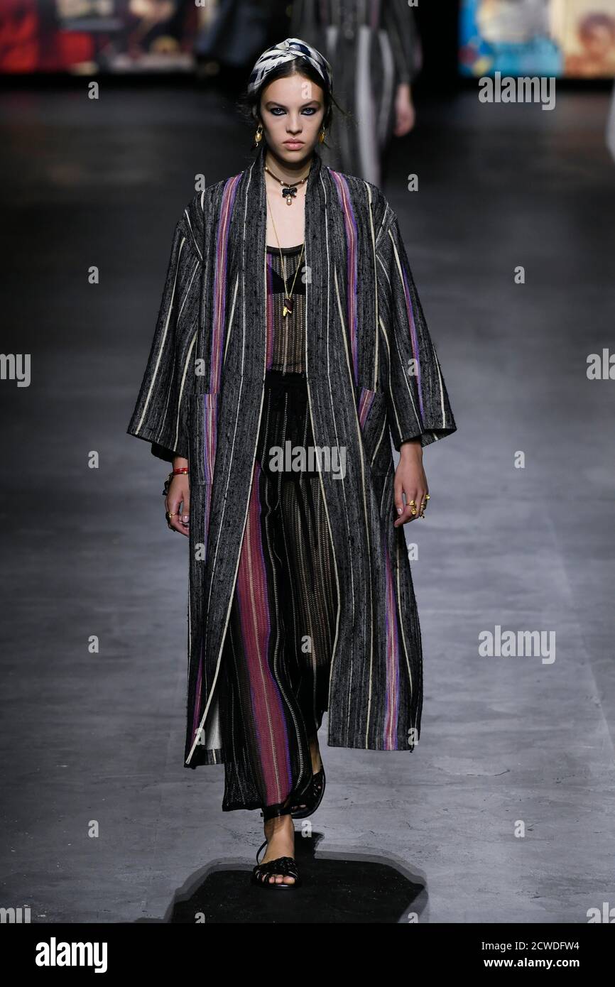 CHRISTIAN DIOR SS21 Runway during Paris Fashion Week September 2020 ...