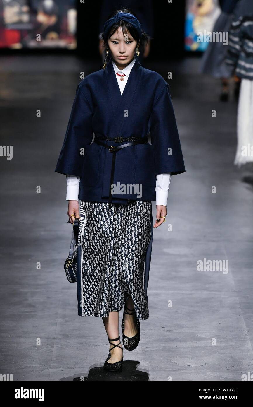 CHRISTIAN DIOR SS21 Runway during Paris Fashion Week September 2020 ...