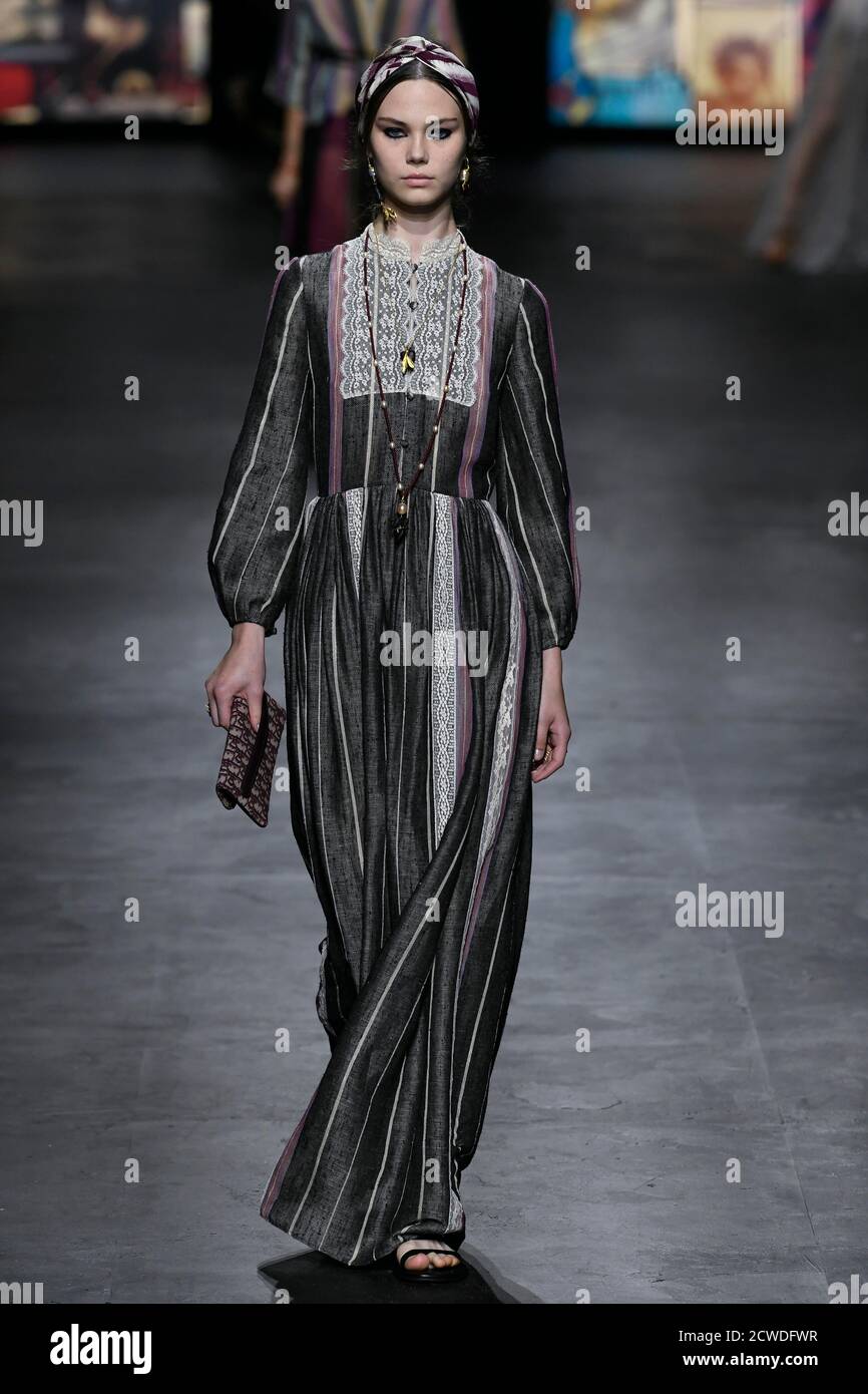 CHRISTIAN DIOR SS21 Runway during Paris Fashion Week September 2020 ...