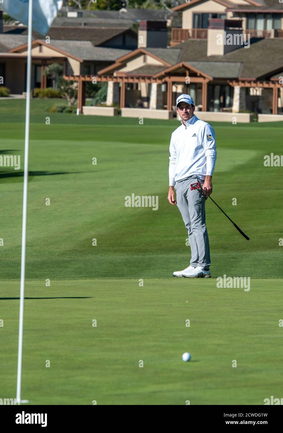 Pebble Beach, Carmel, California, USA. 9th Feb, 2020. Nick Taylor ...