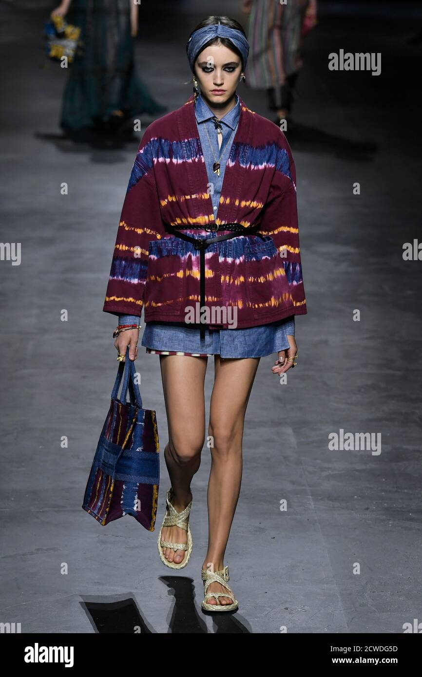 CHRISTIAN DIOR SS21 Runway during Paris Fashion Week September 2020 ...