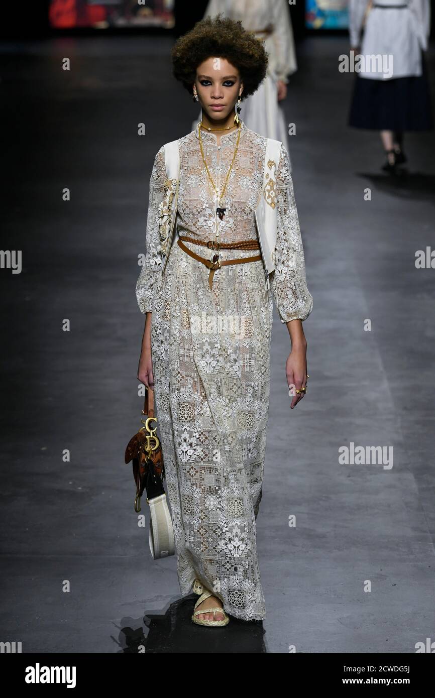 CHRISTIAN DIOR SS21 Runway during Paris Fashion Week September 2020 ...