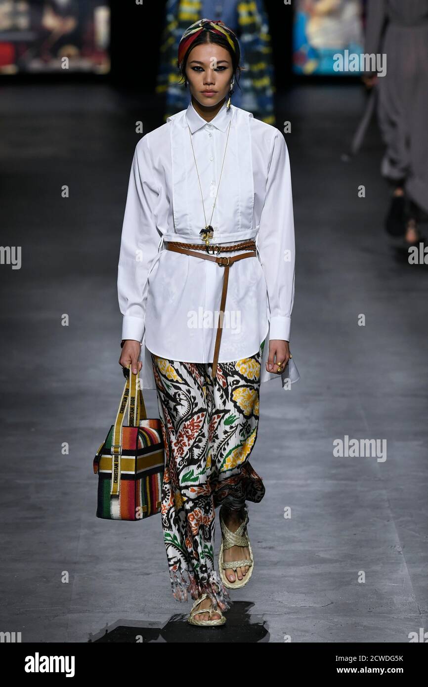 CHRISTIAN DIOR SS21 Runway during Paris Fashion Week September 2020 ...