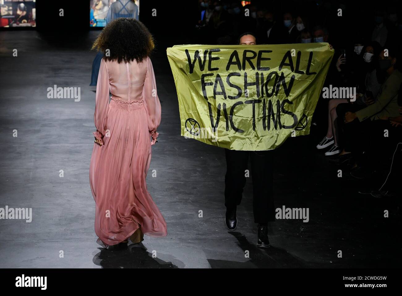 CHRISTIAN DIOR SS21 Runway during Paris Fashion Week September 2020 ...