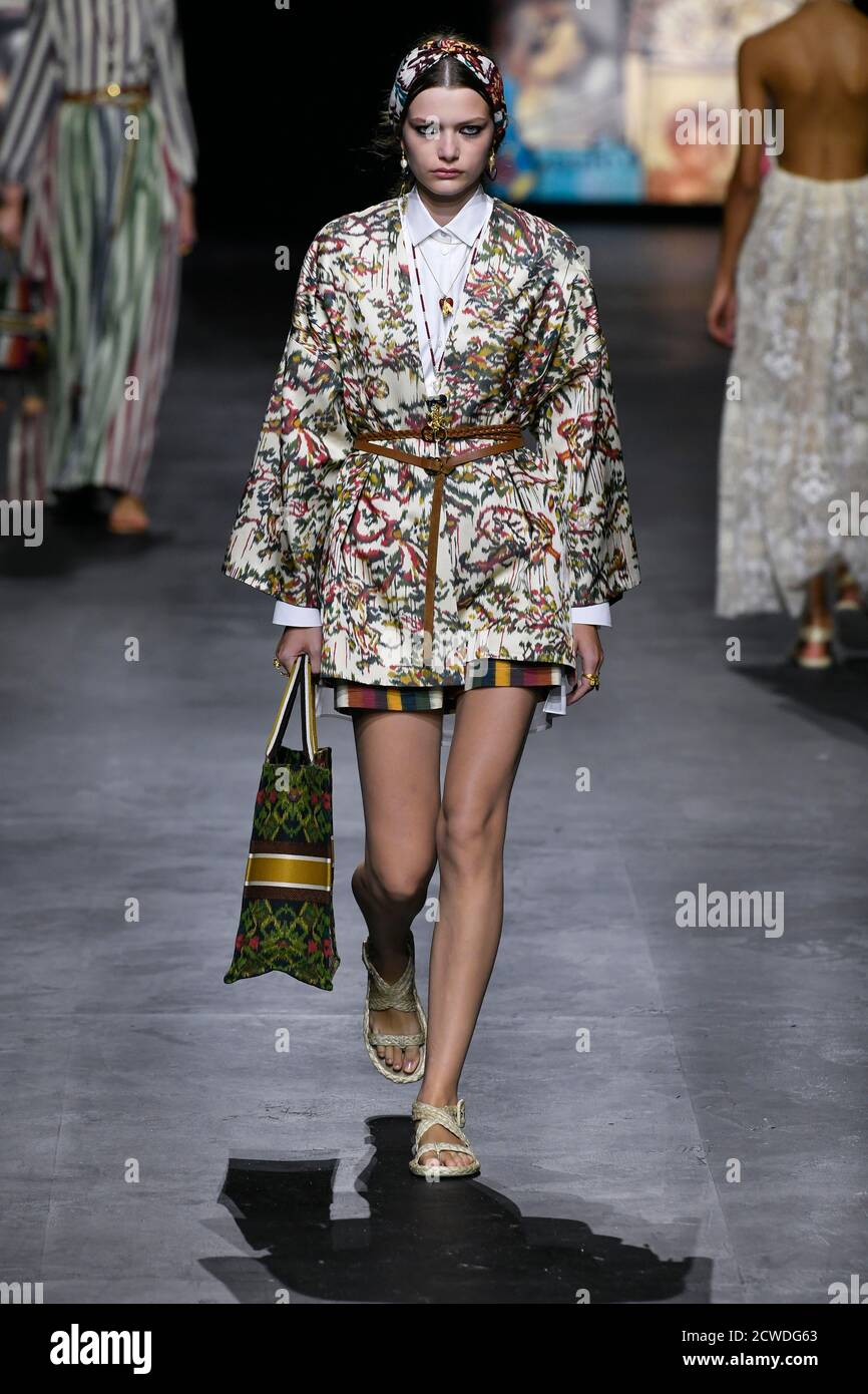 CHRISTIAN DIOR SS21 Runway during Paris Fashion Week September 2020 ...