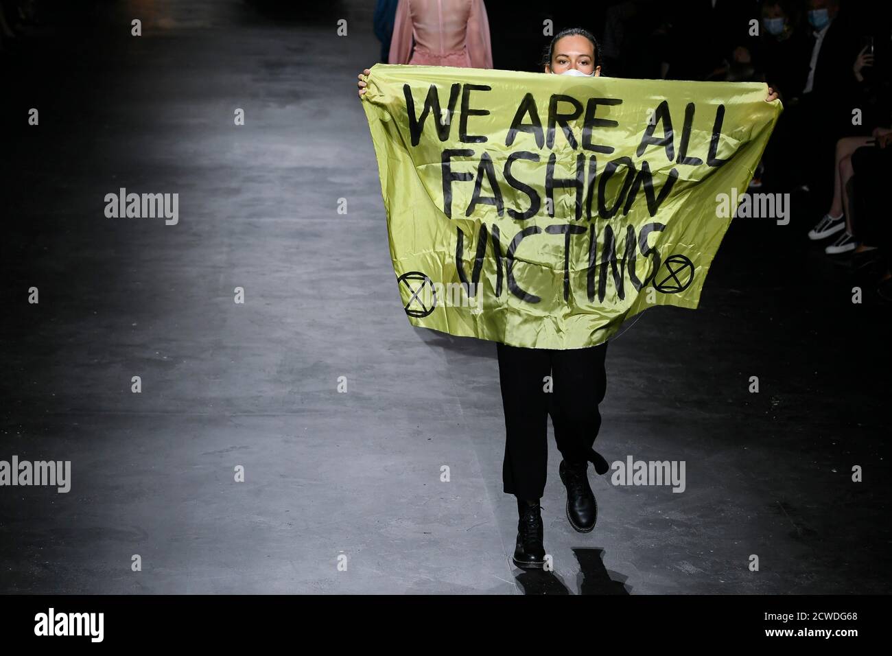 CHRISTIAN DIOR SS21 Runway during Paris Fashion Week September 2020 ...
