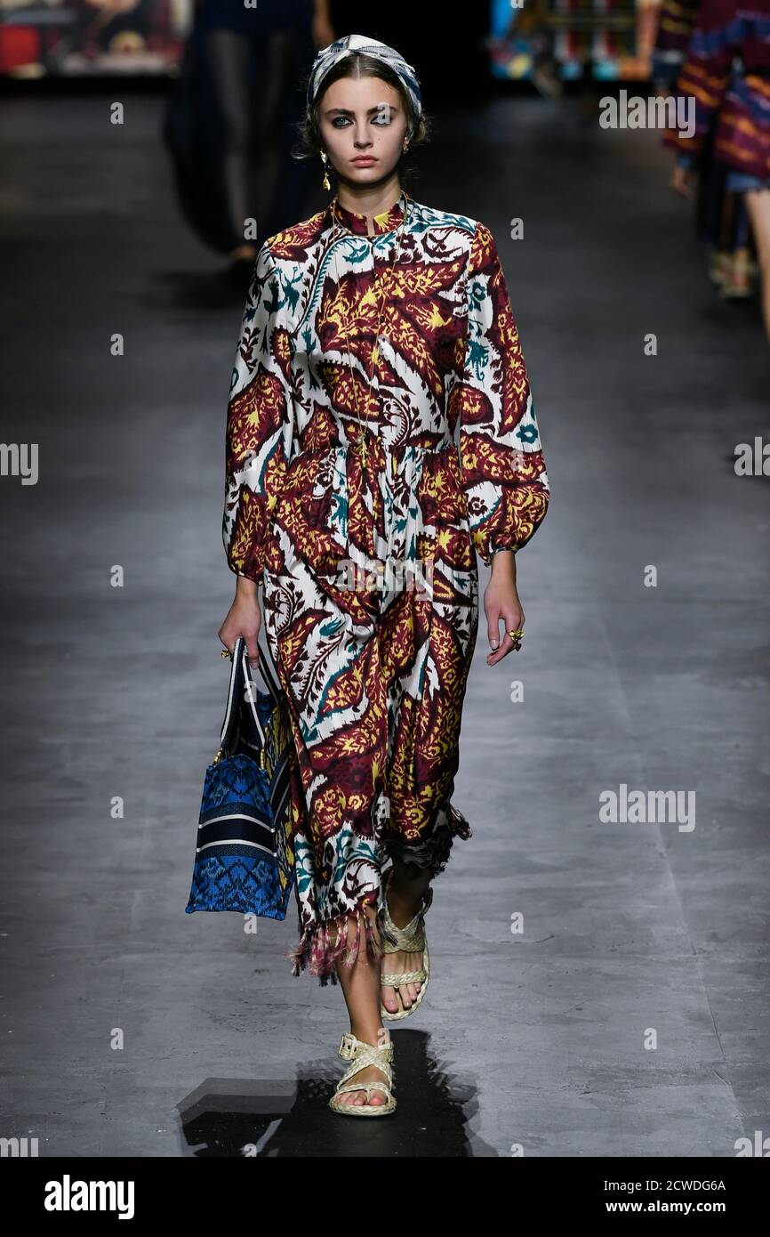 CHRISTIAN DIOR SS21 Runway during Paris Fashion Week September 2020 ...