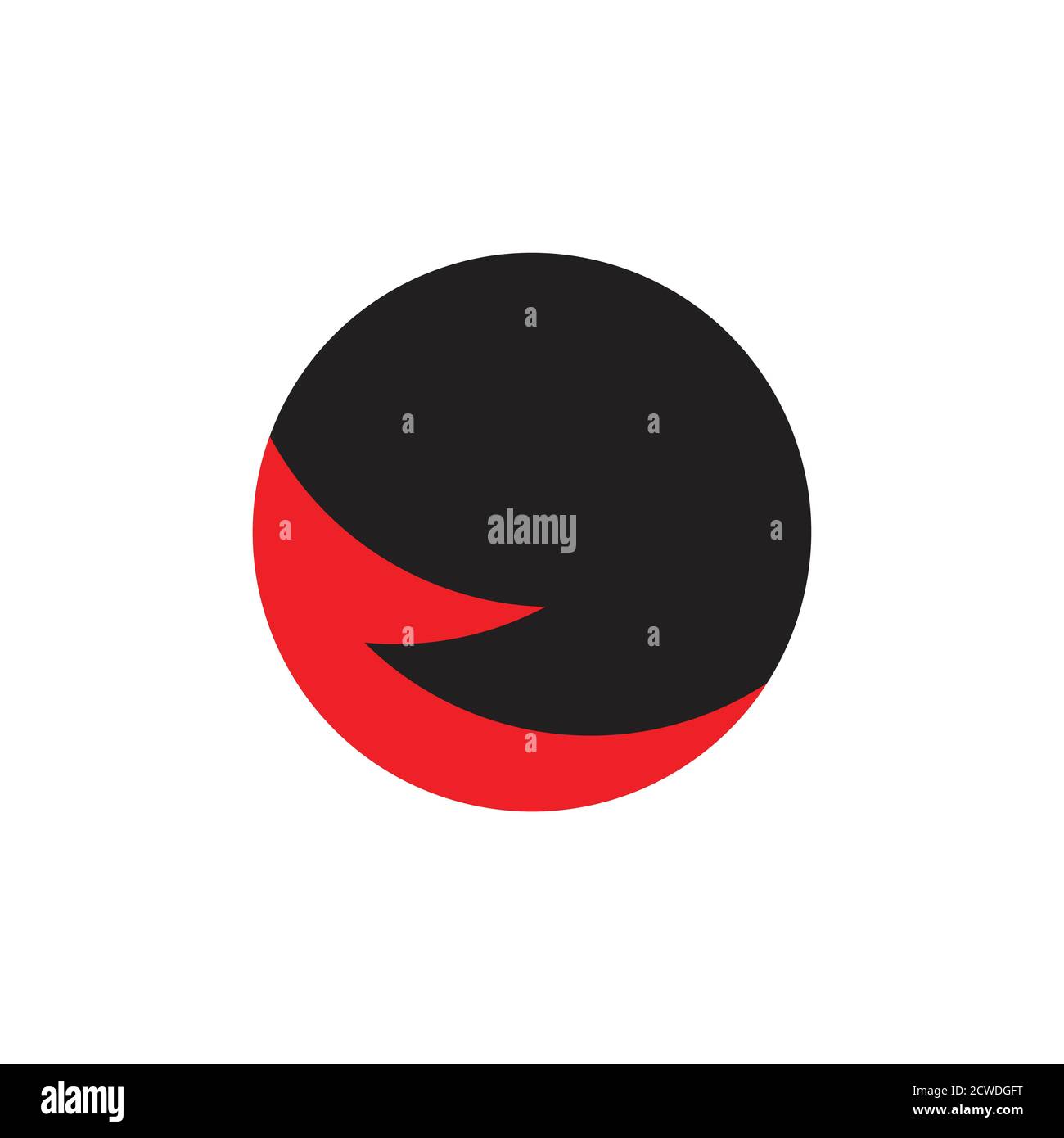 circle geometric motion arrow circle logo vector Stock Vector Image ...