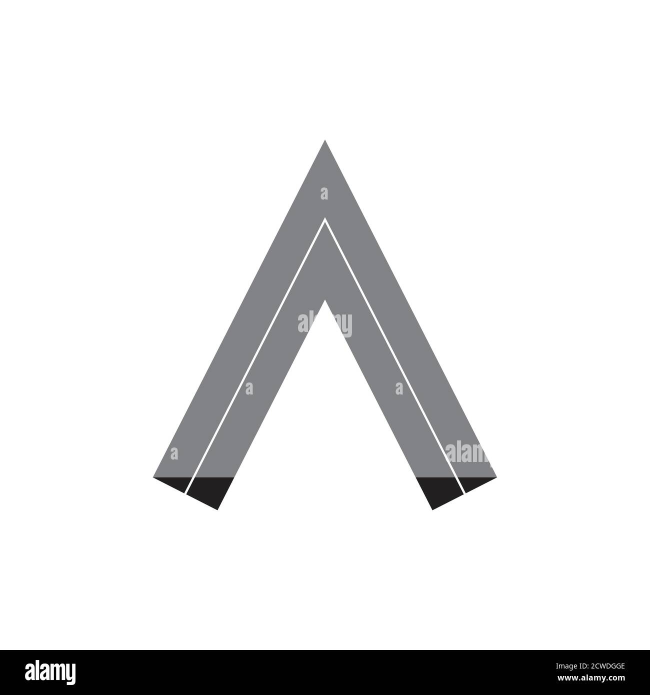 3d arrow 3d logo vector Stock Vector Image & Art - Alamy