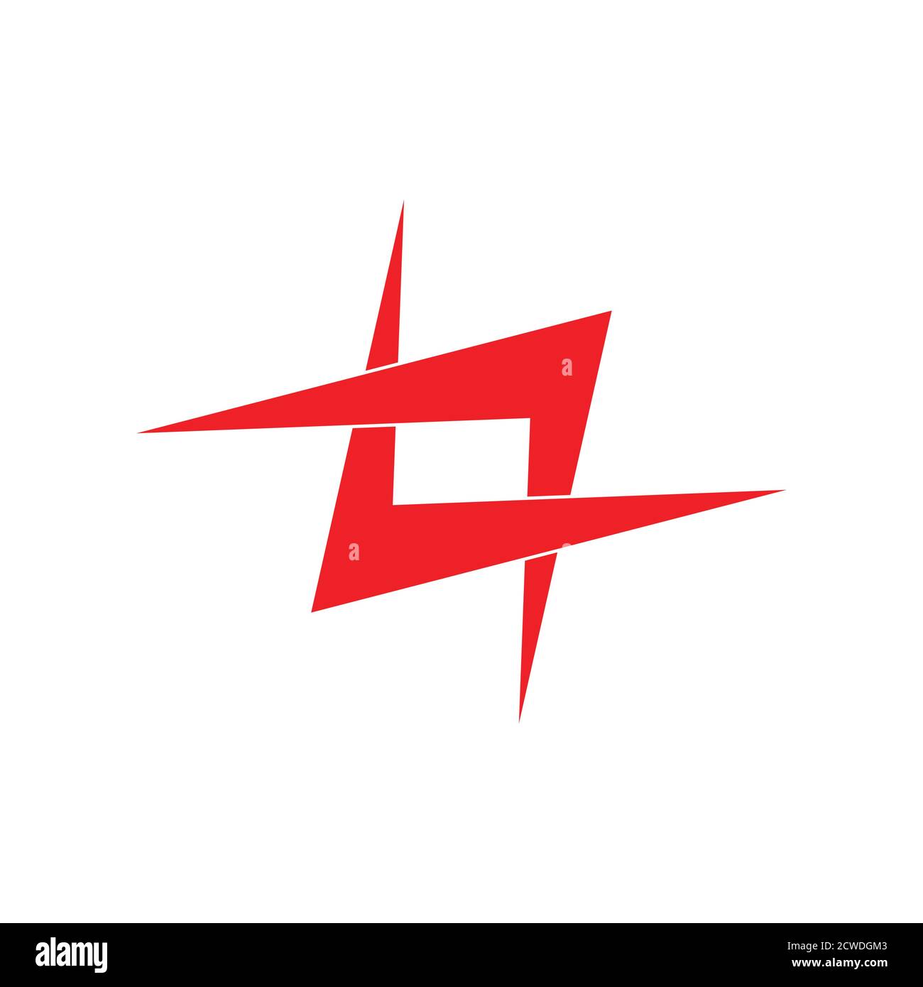 simple linked arrows monogram logo vector Stock Vector Image & Art - Alamy