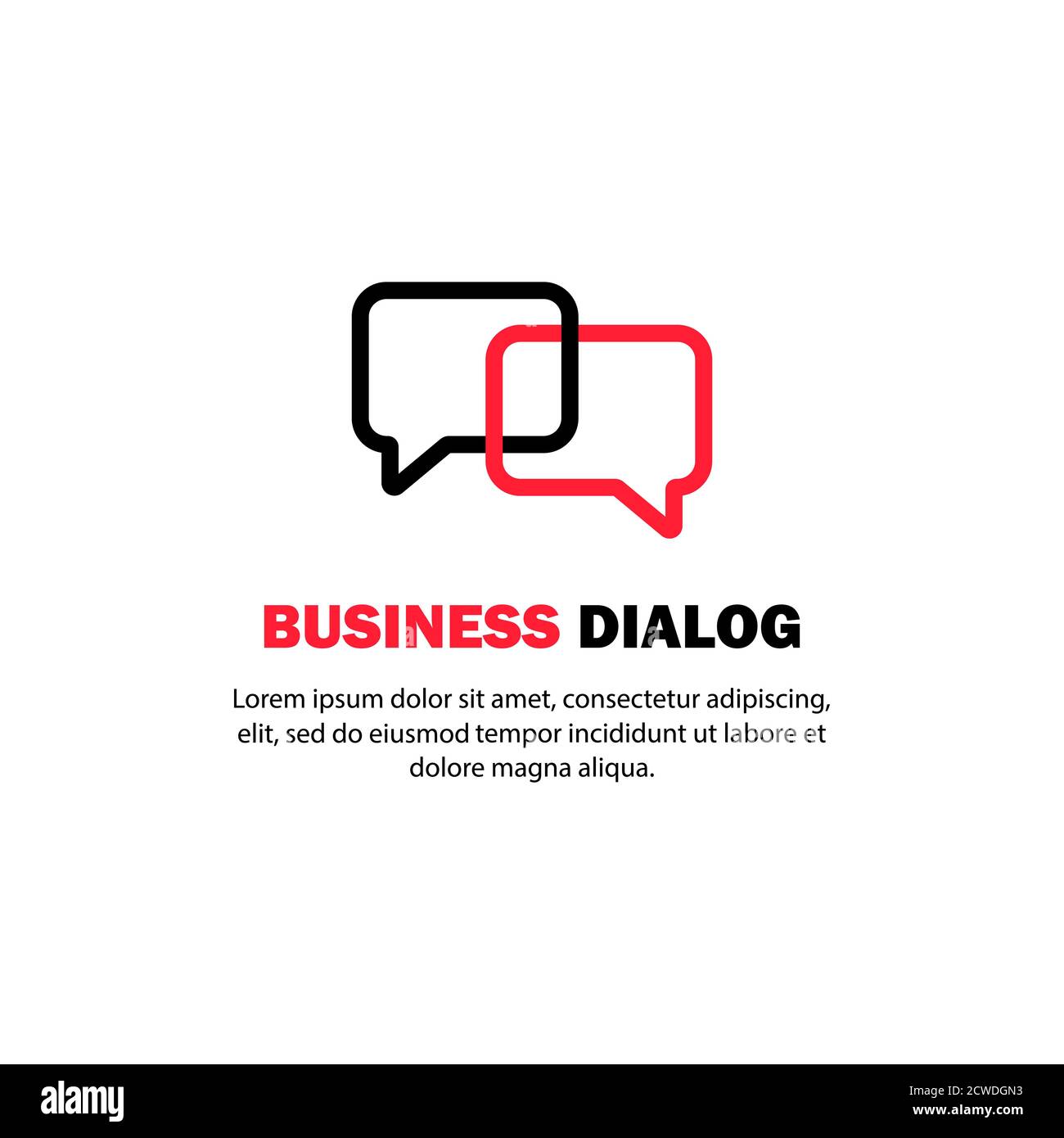 Beauty conversation Stock Vector Images - Alamy