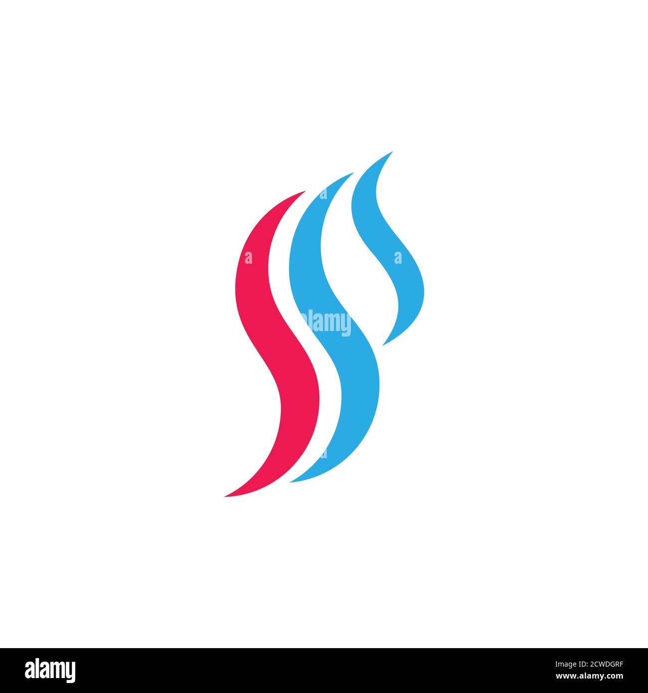 Vector letters overlapping Cut Out Stock Images & Pictures - Alamy