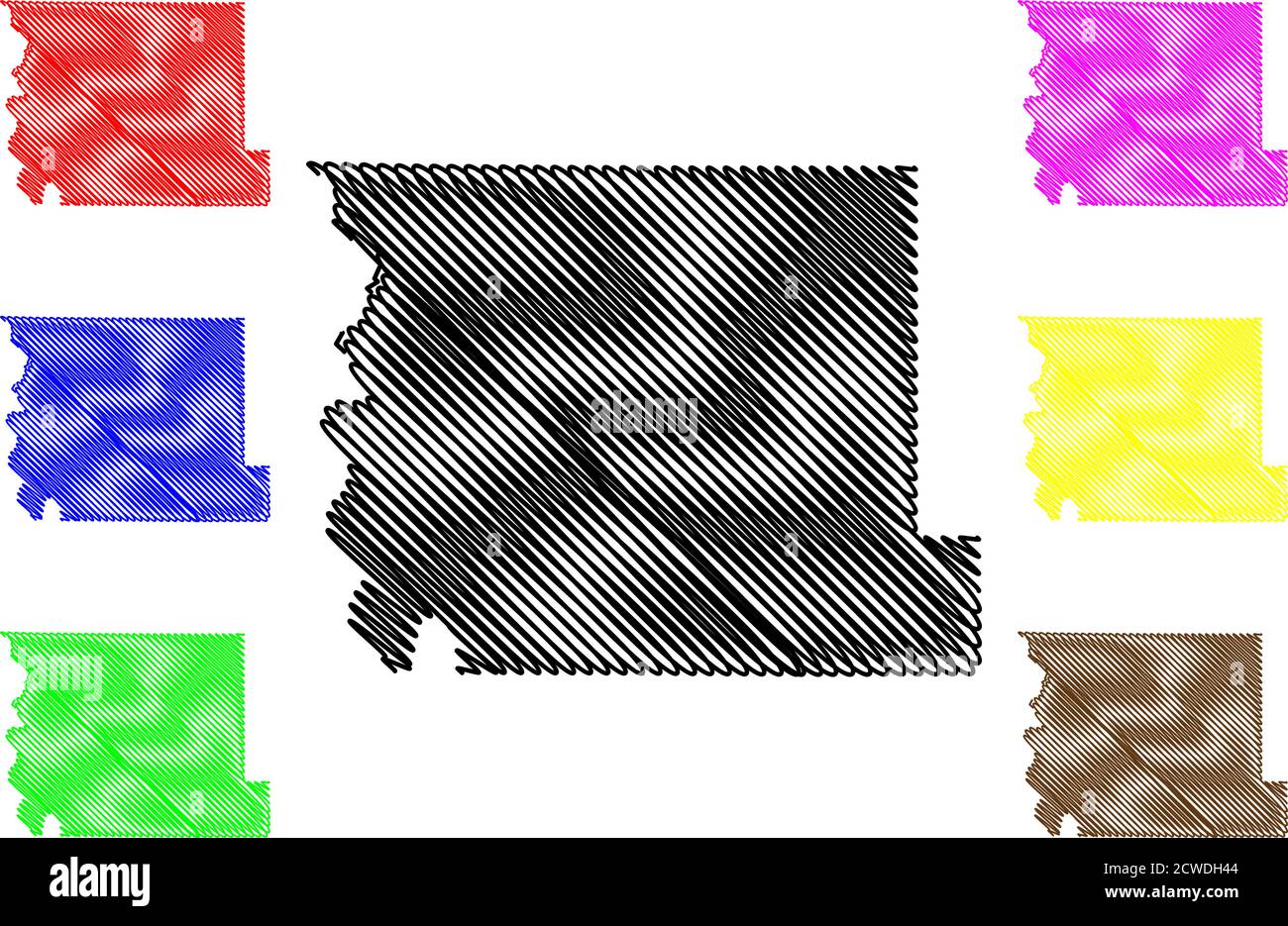 Harrison County, Iowa (U.S. county, United States of America, USA, U.S ...