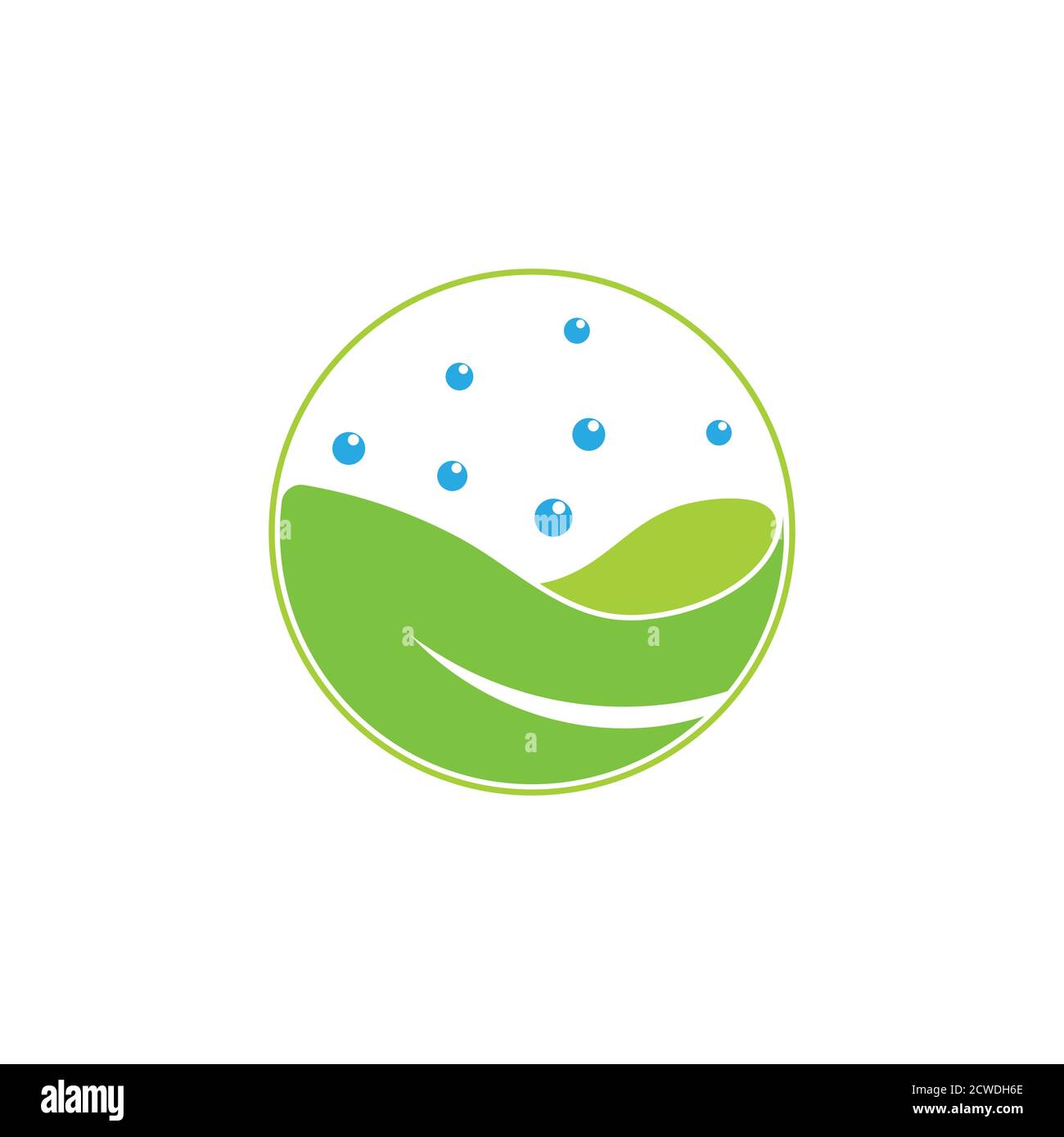 Water icon dew circle Cut Out Stock Images & Pictures - Alamy