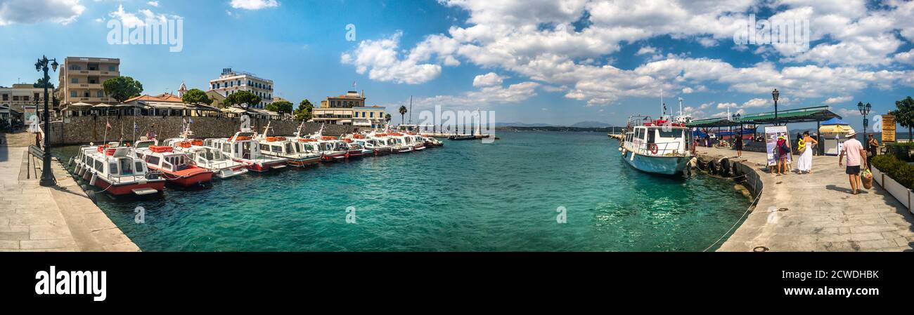 Boat spetses hi-res stock photography and images - Alamy