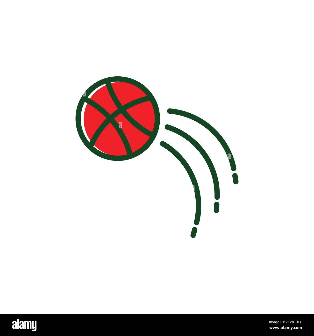Simple basketball logo hi-res stock photography and images - Alamy