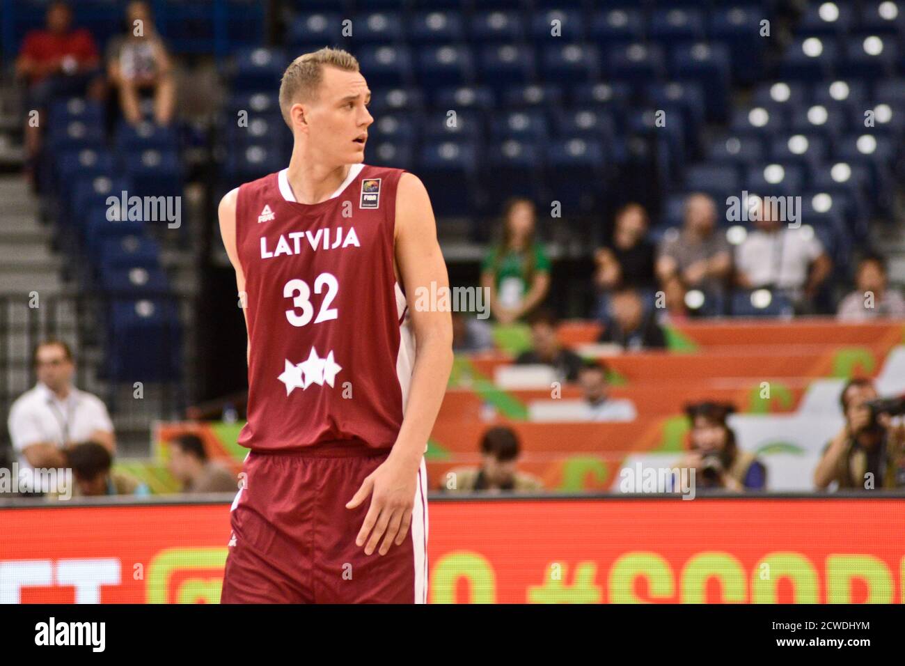 Latvija basketball team hi-res stock photography and images - Alamy