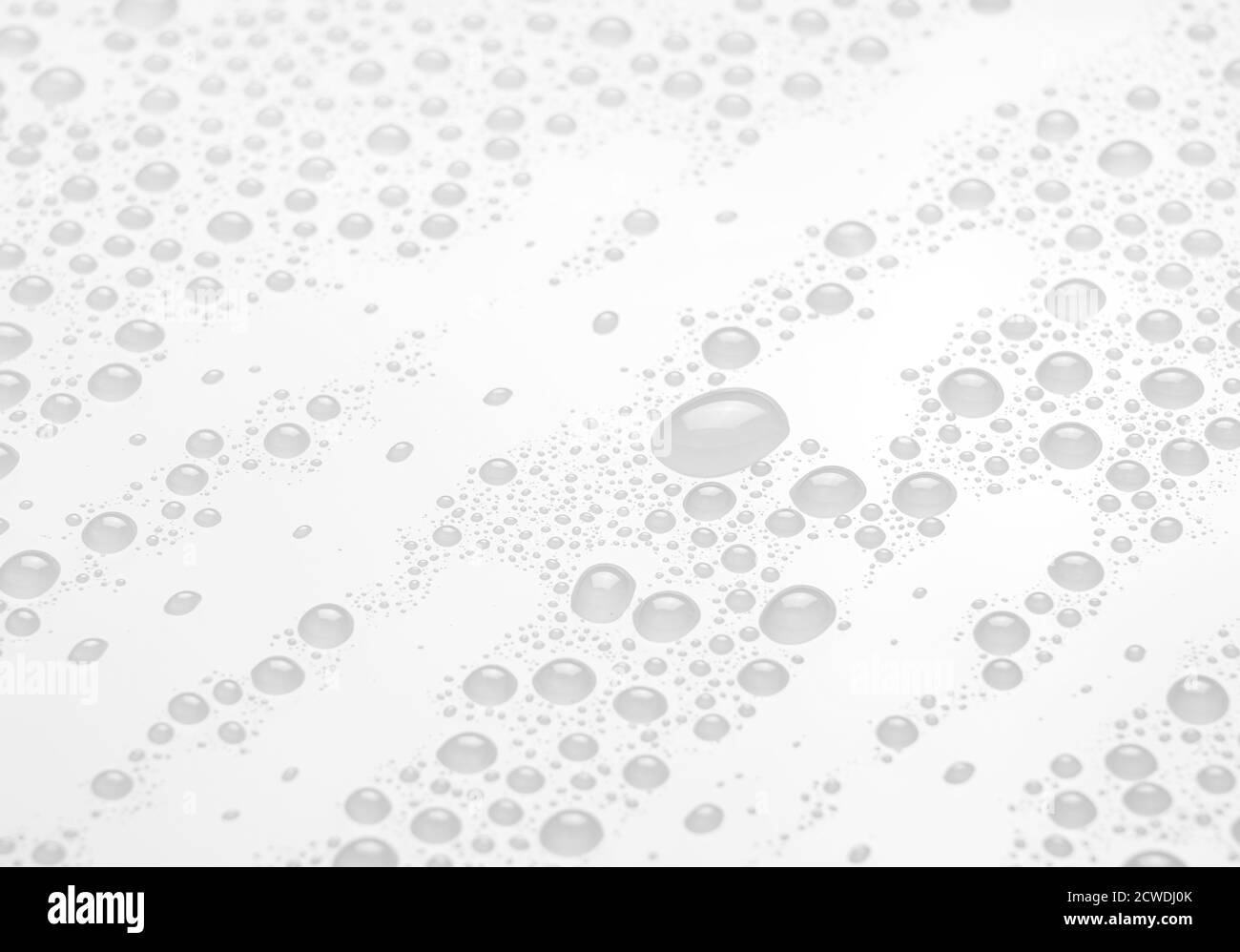 Water droplets on a gray background. Water droplets on a background of ...