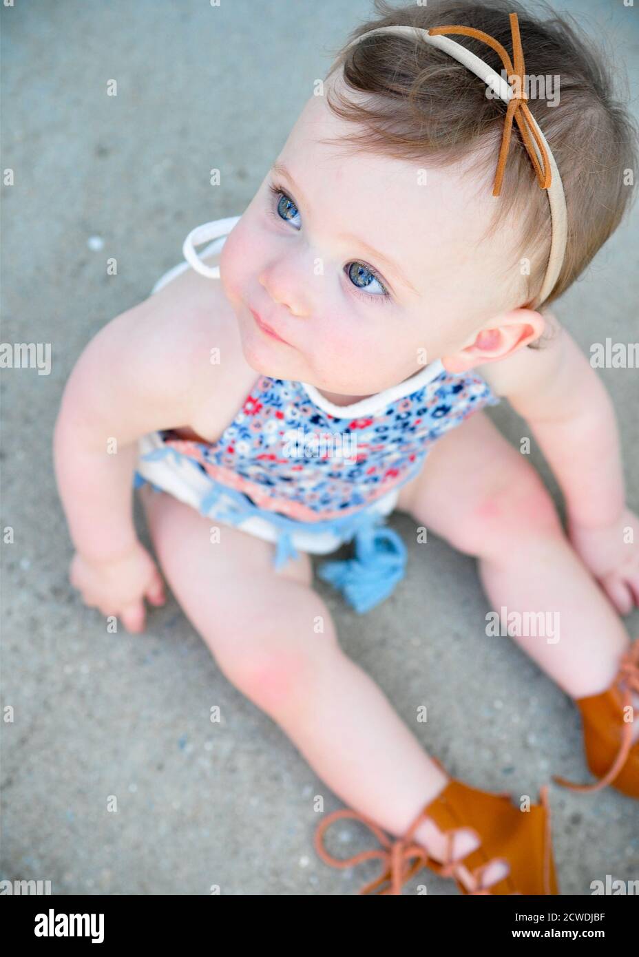 Very Cute Toddler Girl Stock Photo - Alamy