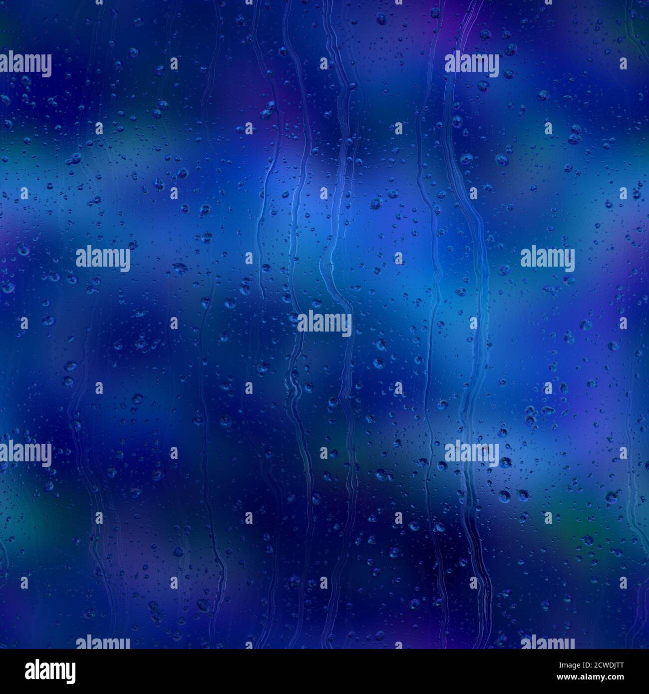 Seamless rain drop water repeat pattern on blur Stock Photo - Alamy