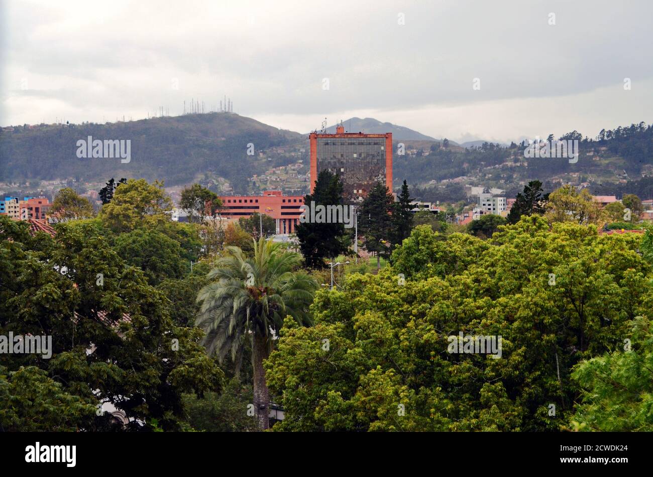 Ecuador - Panoramic View of Cuenca Stock Photo - Alamy