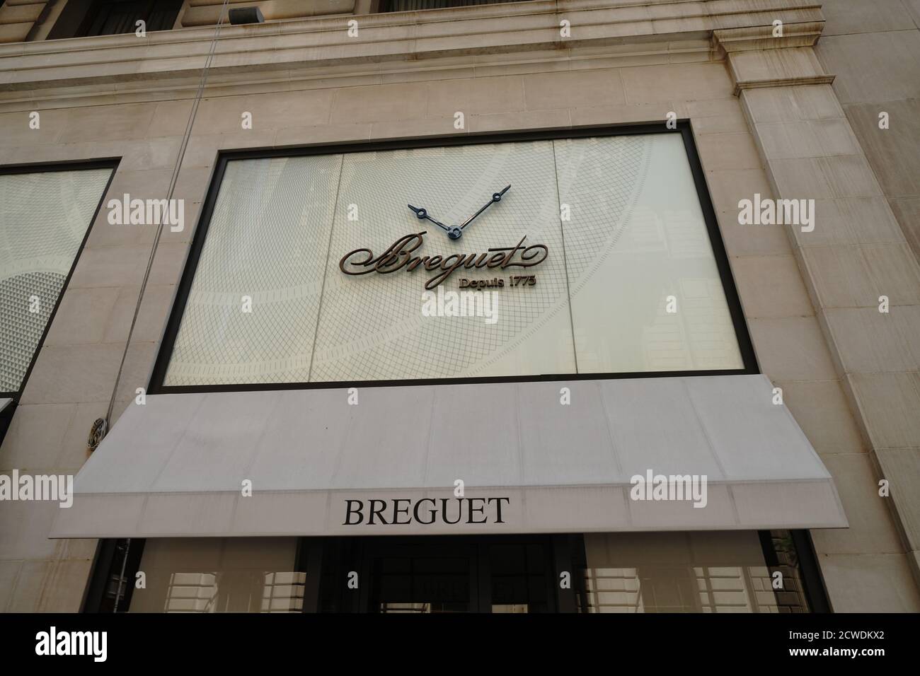 Breguet logo seen one at one of their branches Stock Photo - Alamy