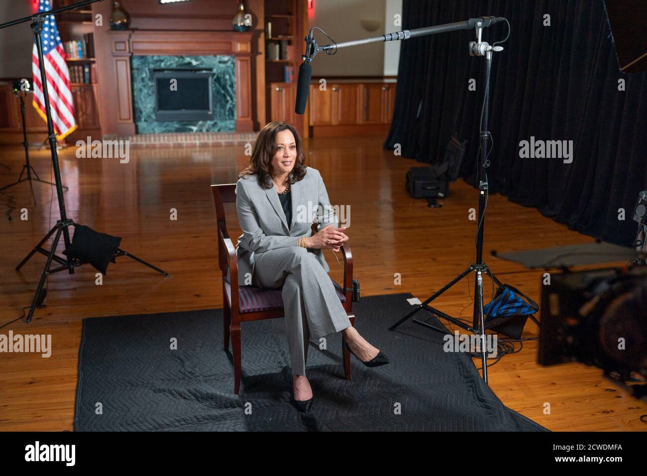 RALEIGH, NC, USA - 28 September 2020 - Democratic Vice-Presidential ...