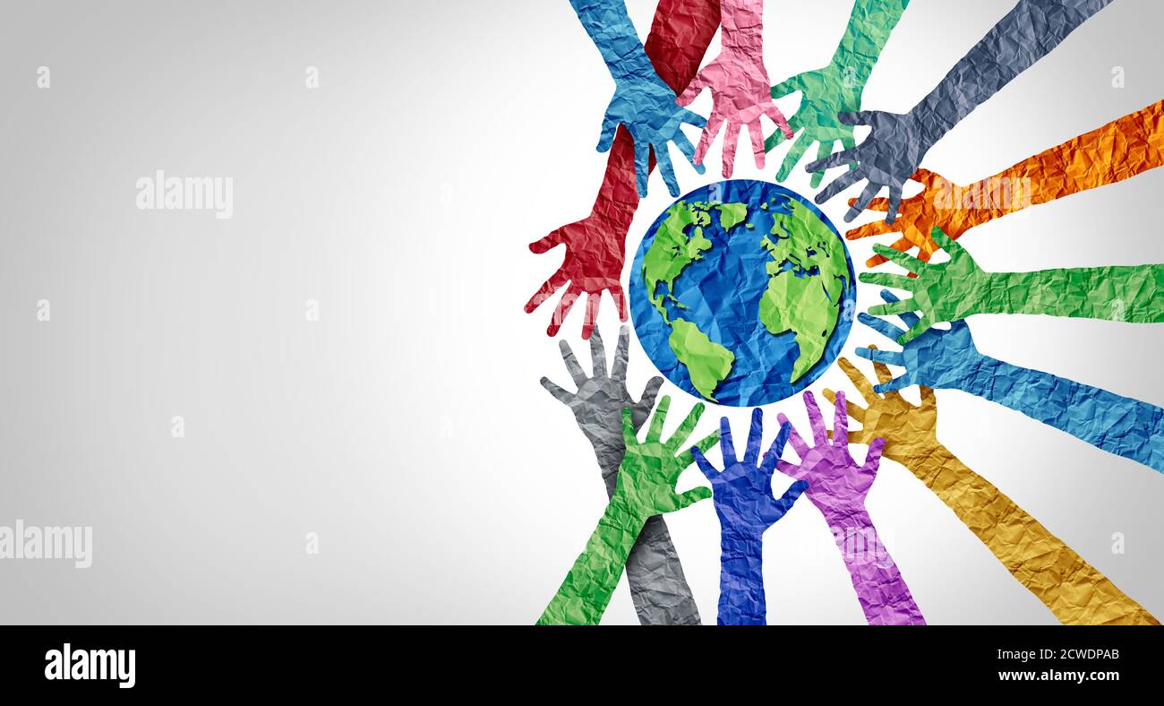 Global culture and world diversity or earth day and international ...