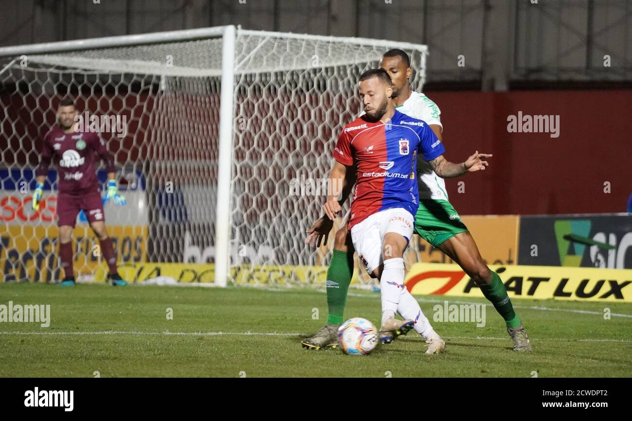 Curitiba, Brazil. 29th Sep, 2020. Gabriel in constant presence in the ...