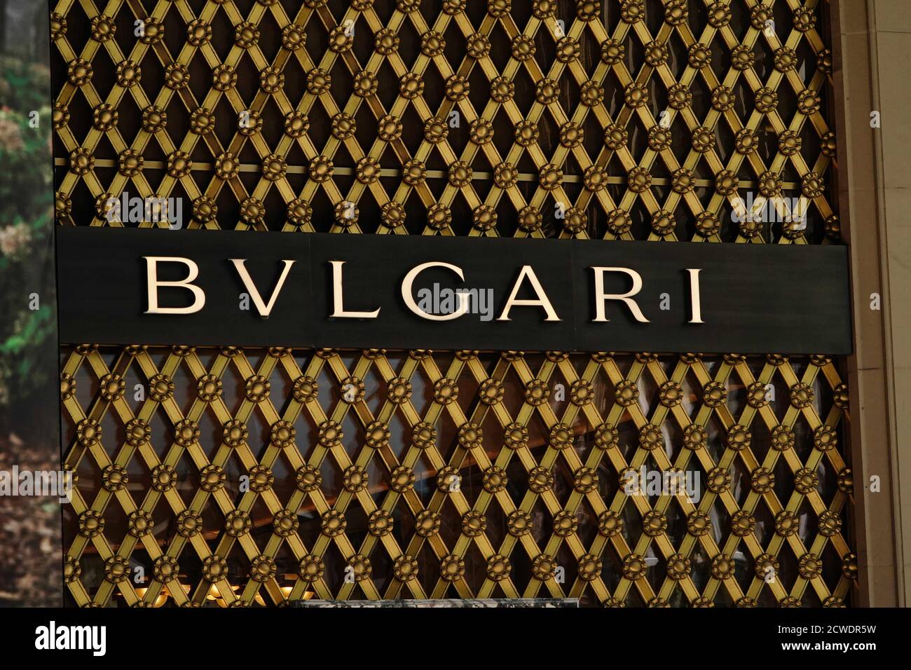 Bvlgari logo hi-res stock photography and images - Alamy