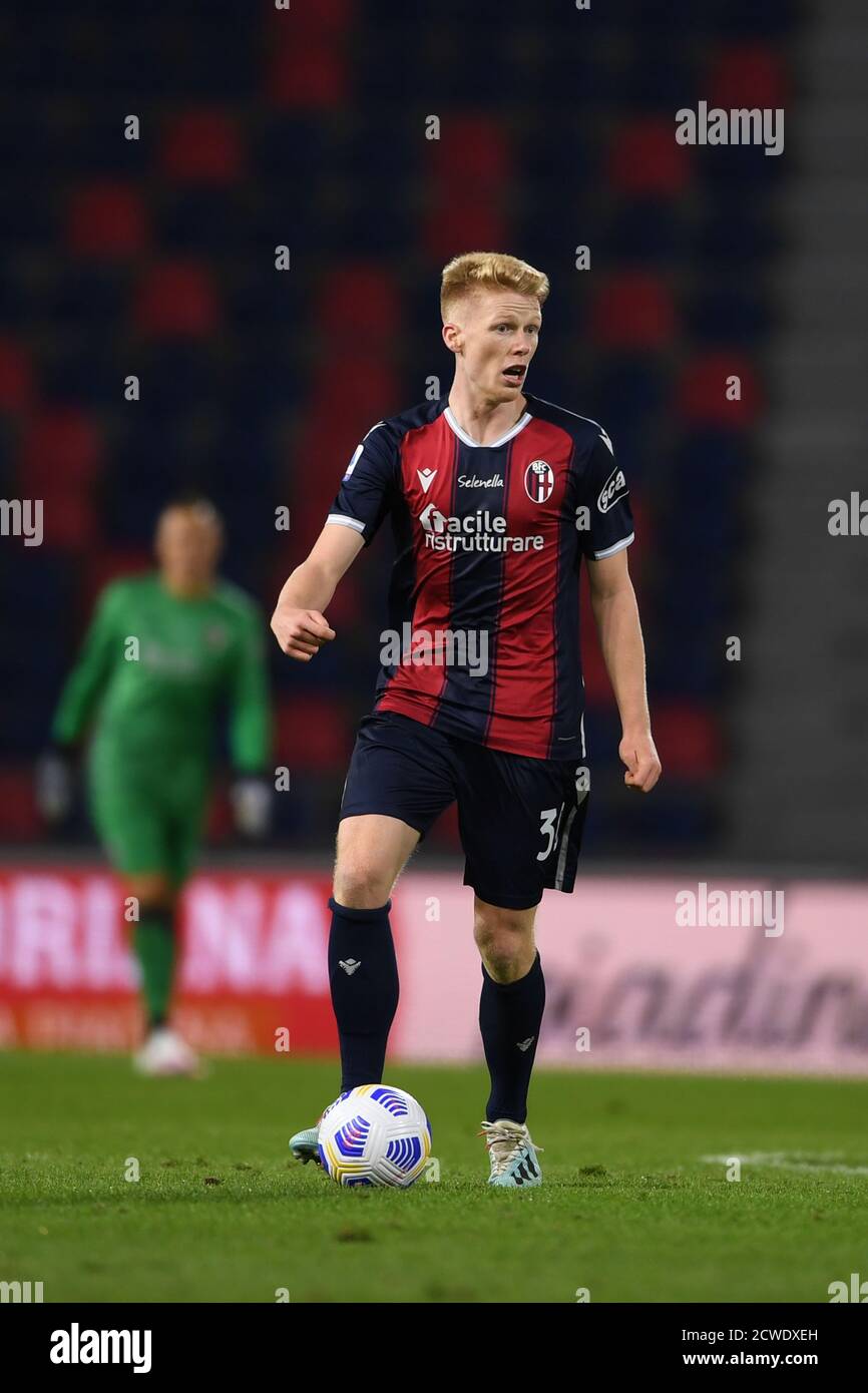 Jerdy Schouten (Bologna) during the Italian Serie A" match between ...
