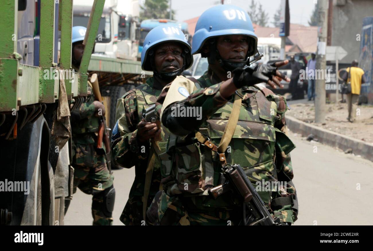 Peacekeepers democratic republic of congo hi-res stock photography and ...