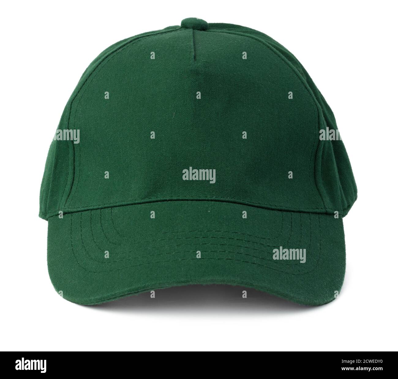 Green Baseball cap isolated on white background Stock Photo - Alamy