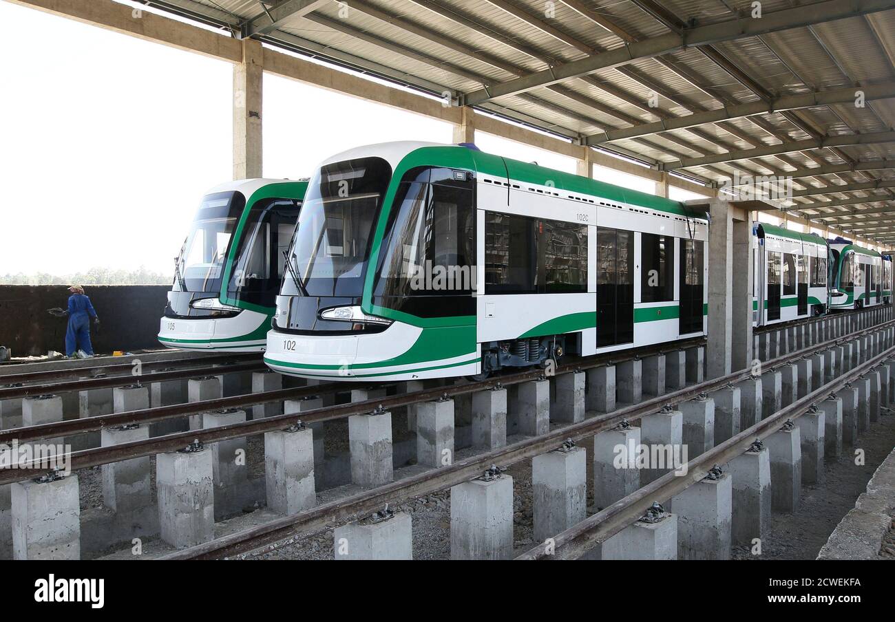 Addis ababa light rail transit hi-res stock photography and images - Alamy