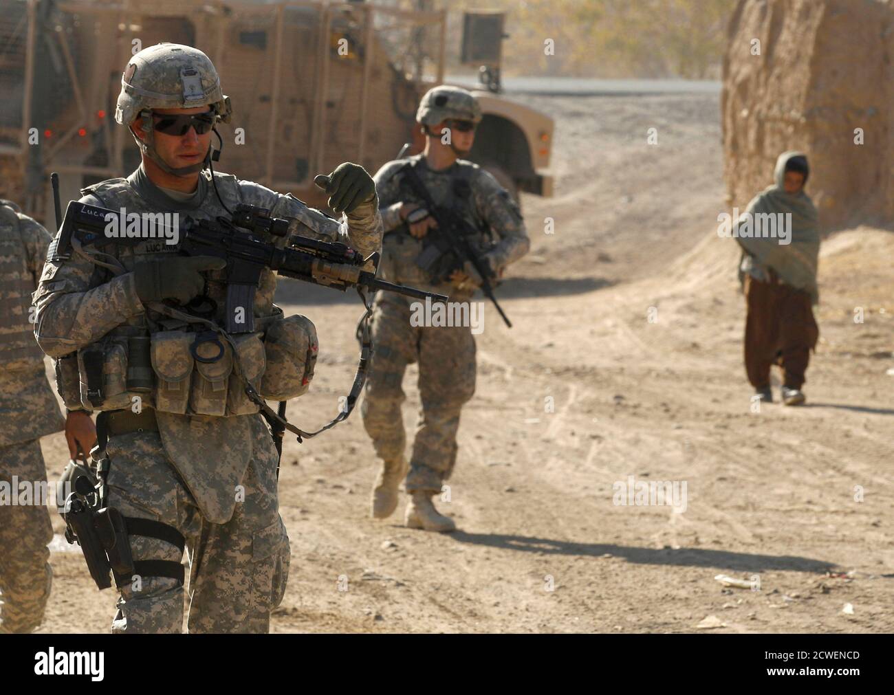 U s soldiers from 2nd brigade hi-res stock photography and images - Alamy