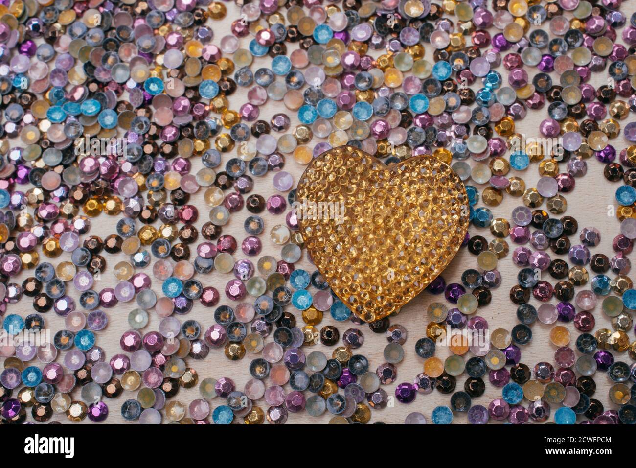 Heart shaped object in view as love conception Stock Photo - Alamy