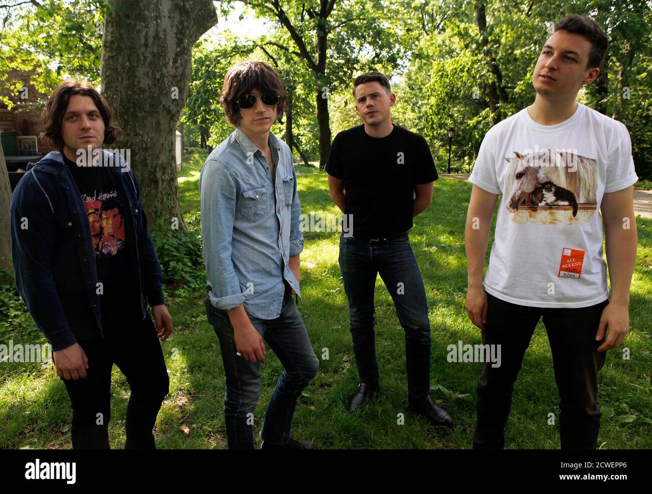 Jamie cook arctic monkeys hi-res stock photography and images - Alamy