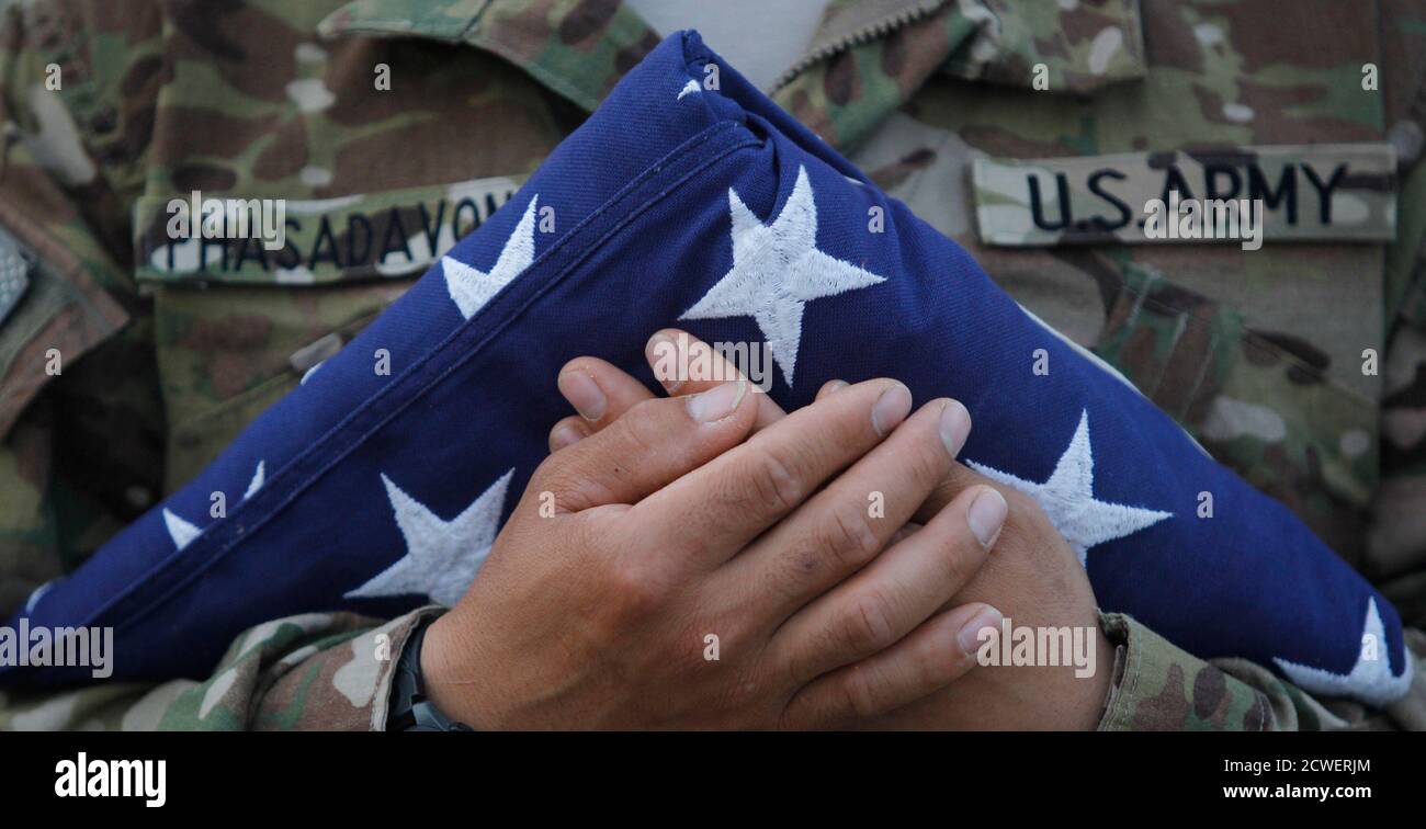 American flag in afghanistan hi-res stock photography and images - Alamy