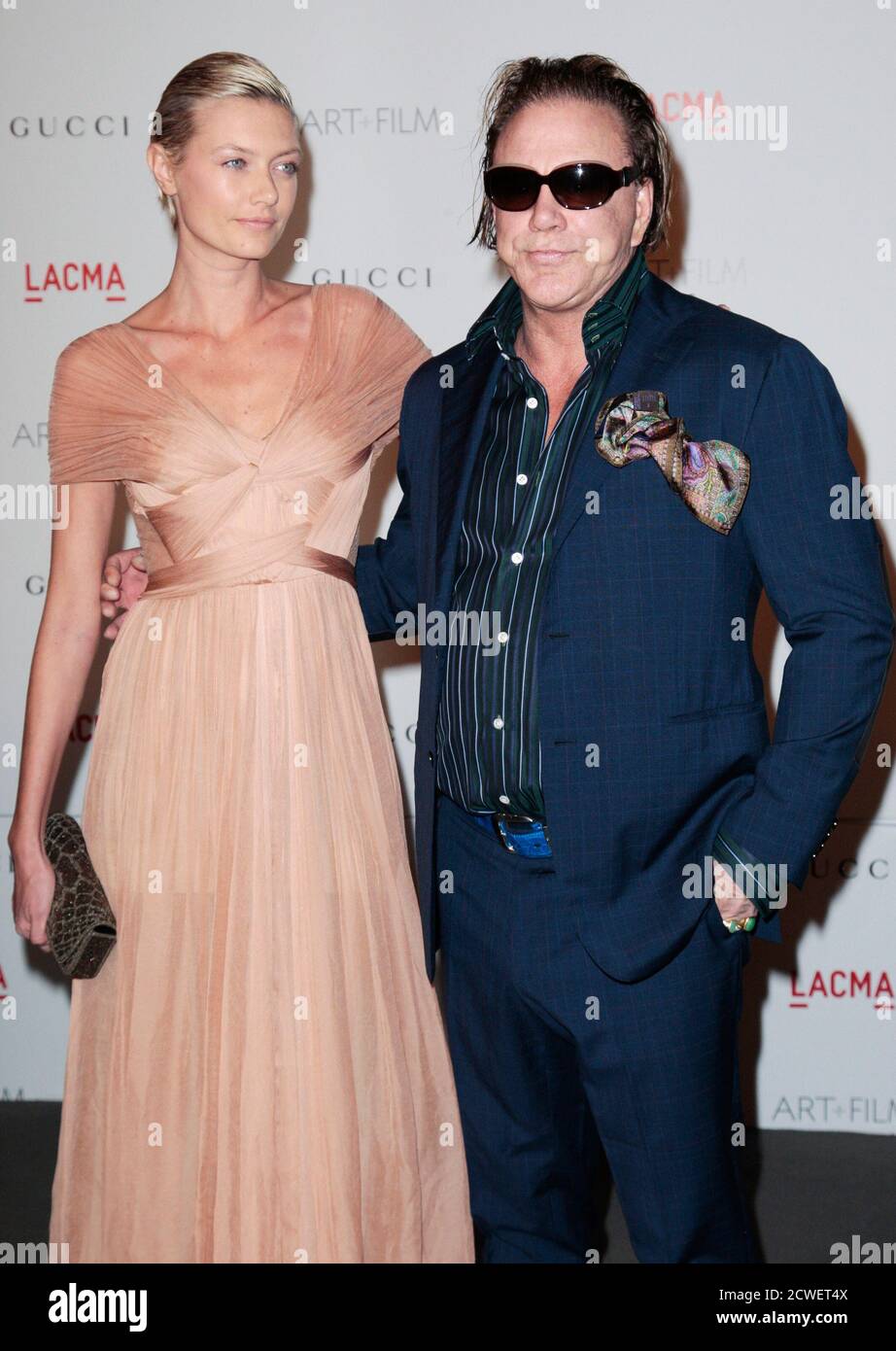 Mickey rourke and anastassija makarenko hi-res stock photography and ...