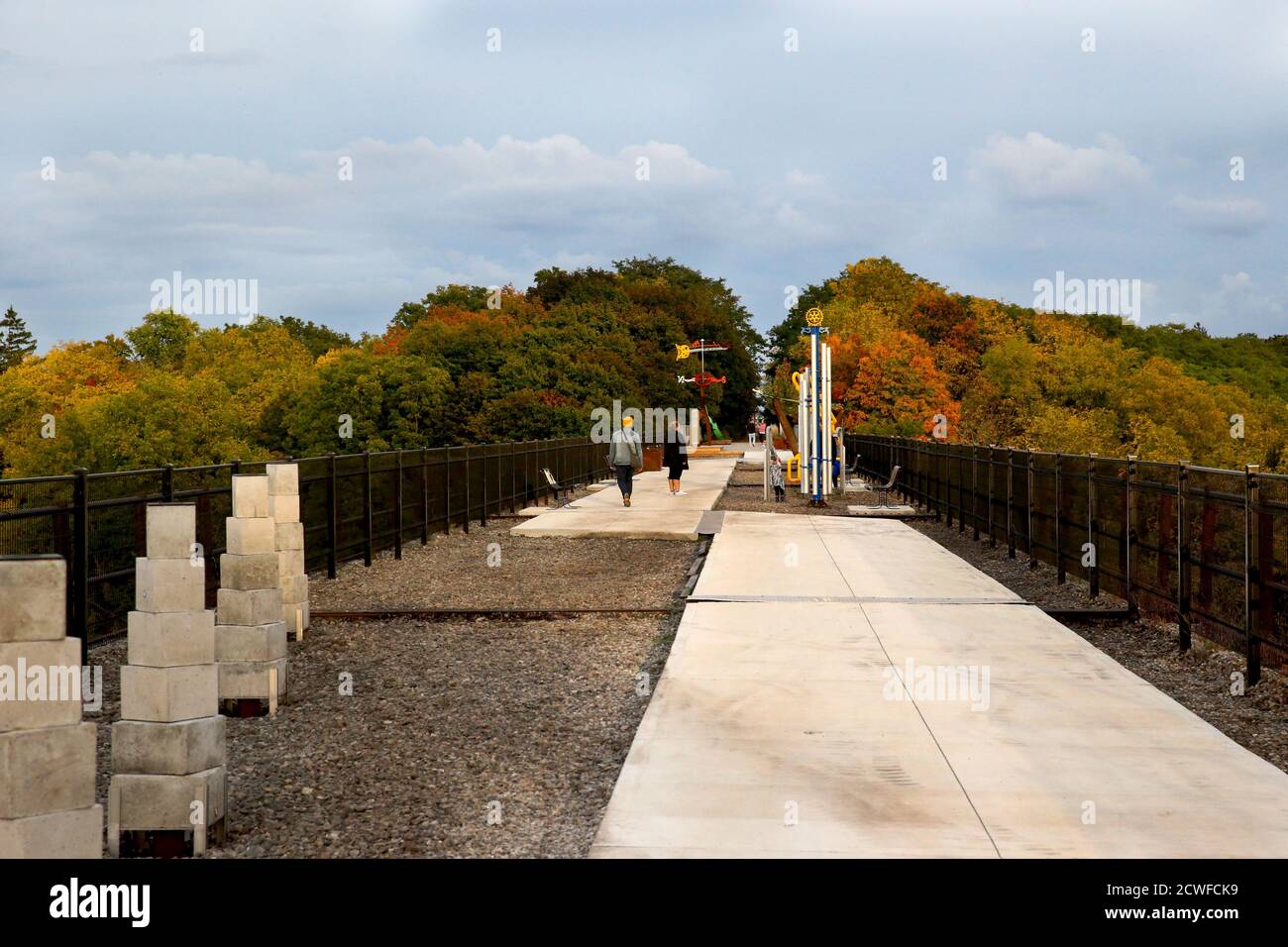 Sept 29 2020, St Thomas Ontario Canada - Canada's first elevated park ...