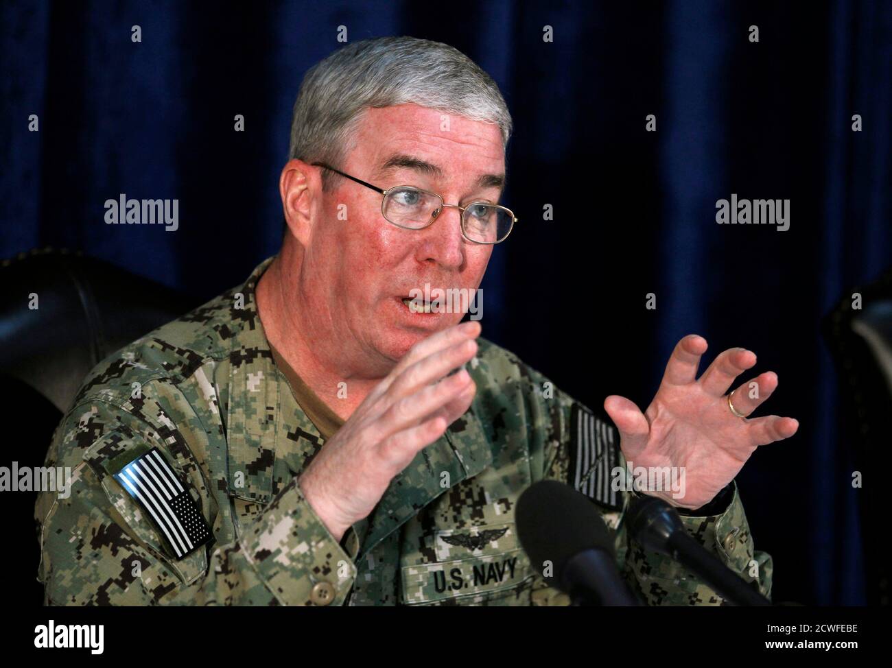 Joint forces maritime component commander hi-res stock photography and ...