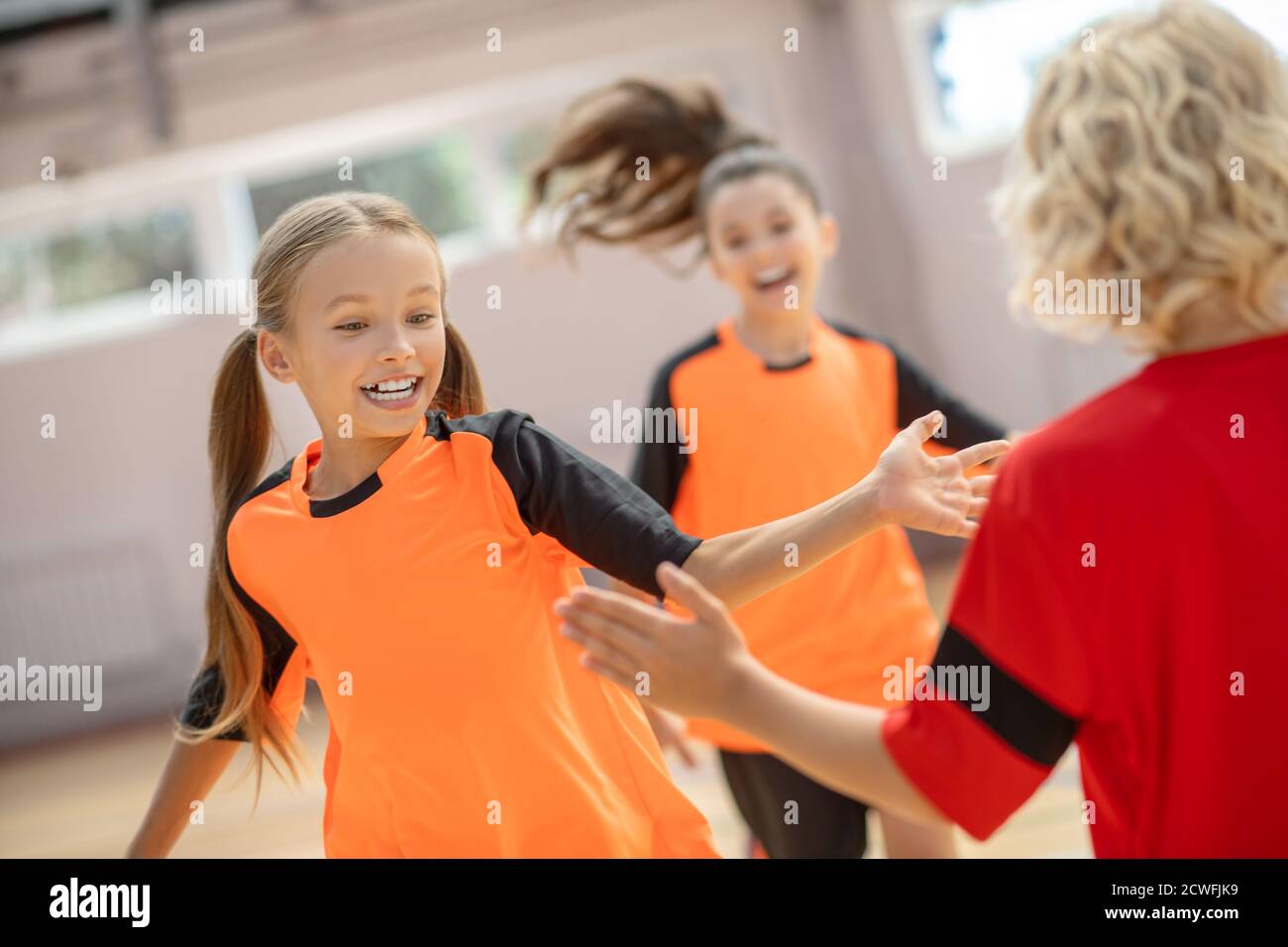 Strength training for kids hi-res stock photography and images - Alamy