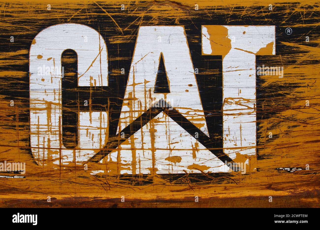 Worn logo hi-res stock photography and images - Alamy