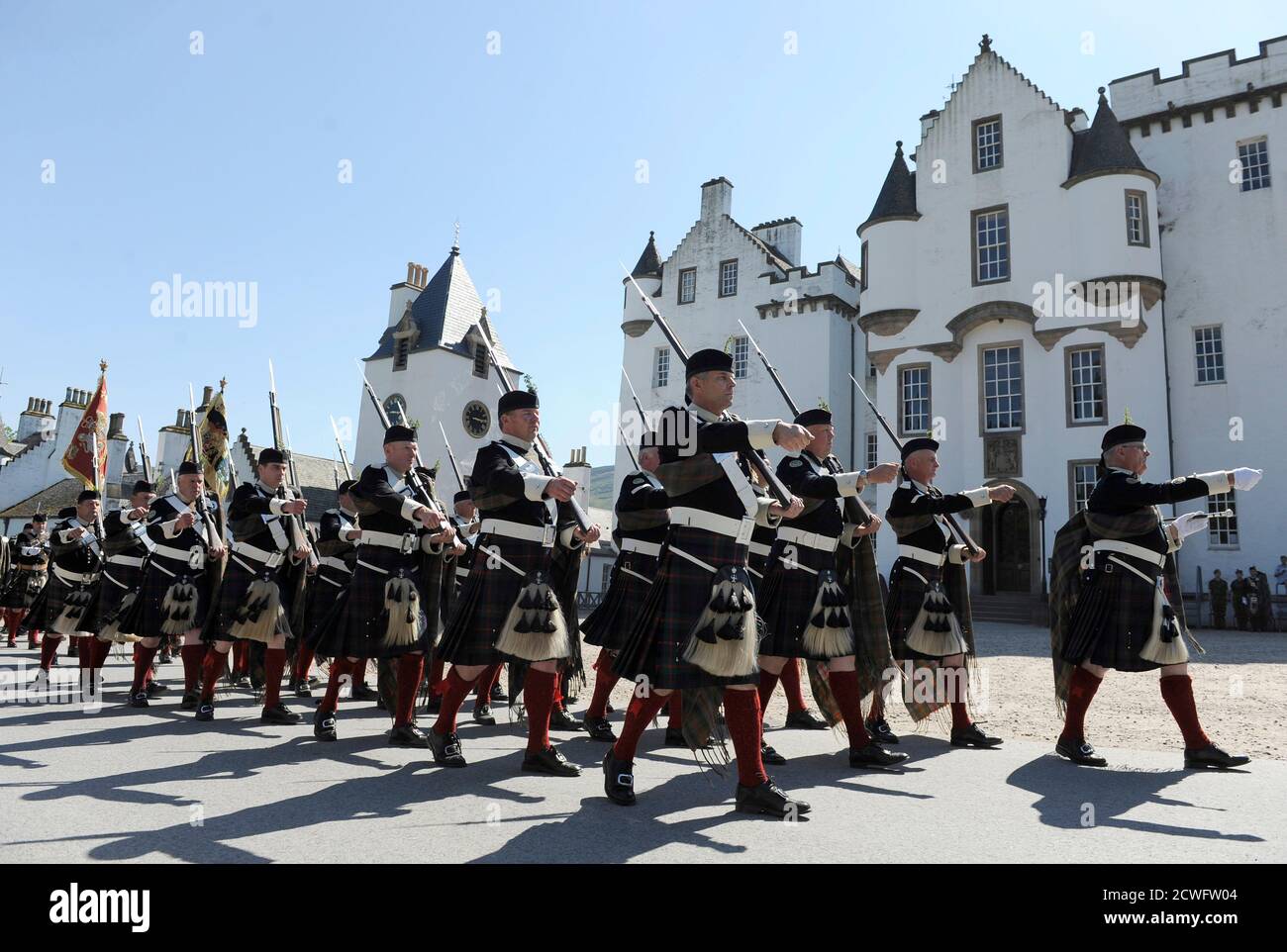 Duke of atholl private army hi-res stock photography and images - Alamy